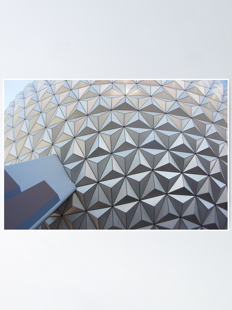 "Geodesic Sphere" Poster by BobHardy | Redbubble