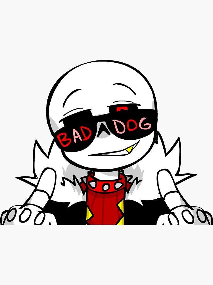 "B*tch Meme Underfell Sans angry" Sticker for Sale by SofiaArtFactory ...