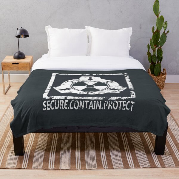 "SCP" Throw Blanket for Sale by ladylowrely | Redbubble
