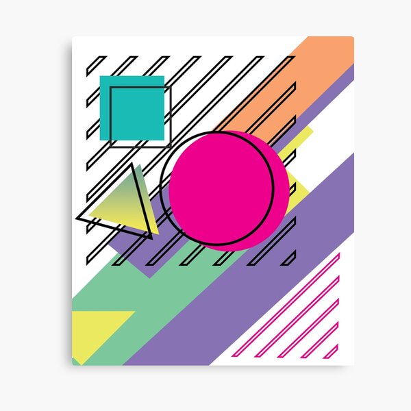 90s Inspired Art Canvas Prints | Redbubble