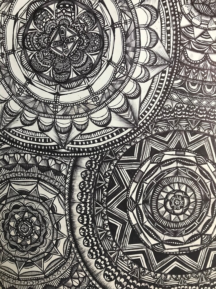 "Mandala artwork on Poster board. " by supernova484 | Redbubble