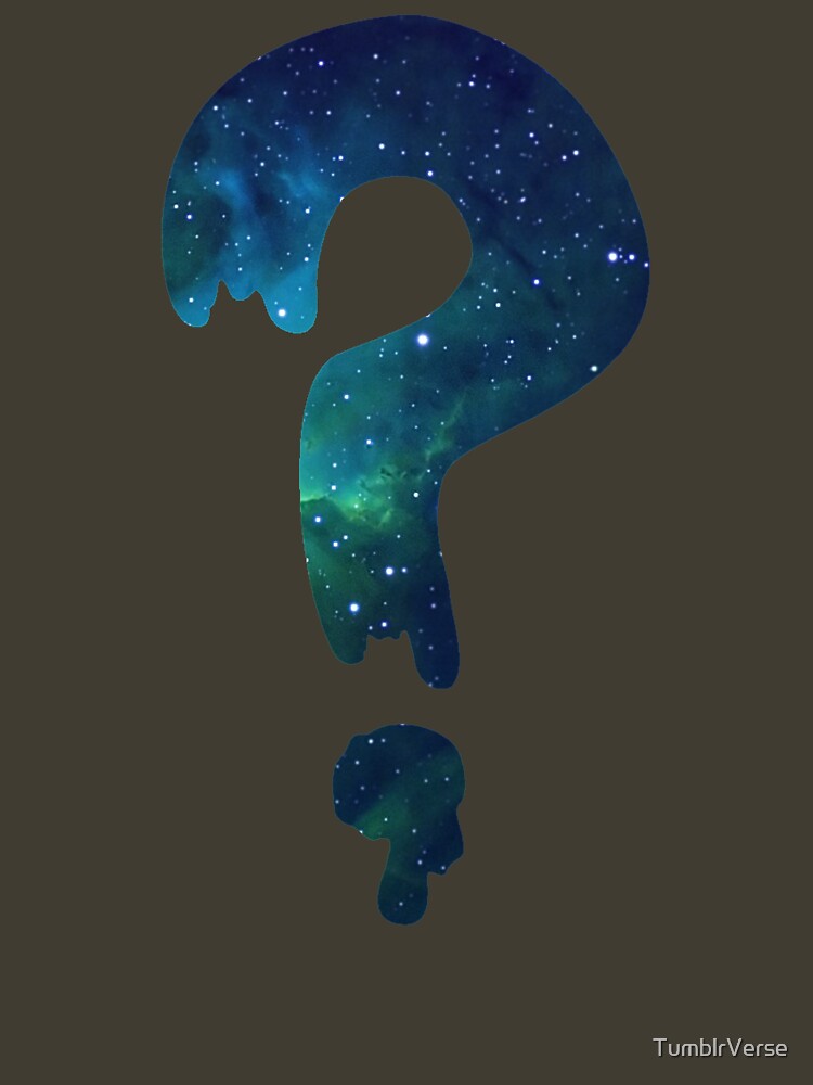 "Soos Question Mark Galaxy Print" T-shirt by TumblrVerse | Redbubble