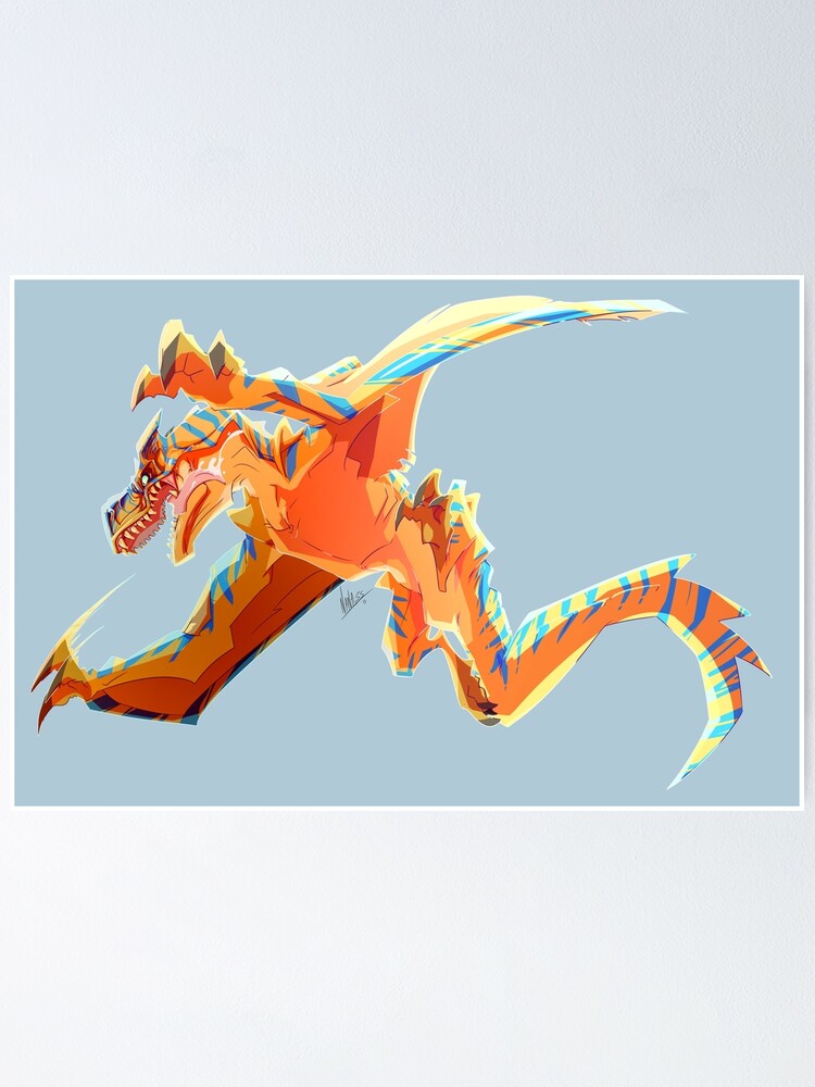 "The Crazy Beast" Poster for Sale by NanassChevelu | Redbubble