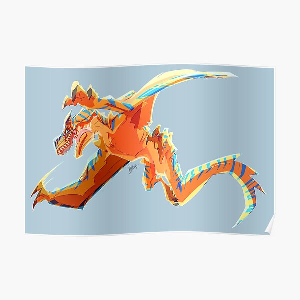 "The Crazy Beast" Poster for Sale by NanassChevelu | Redbubble