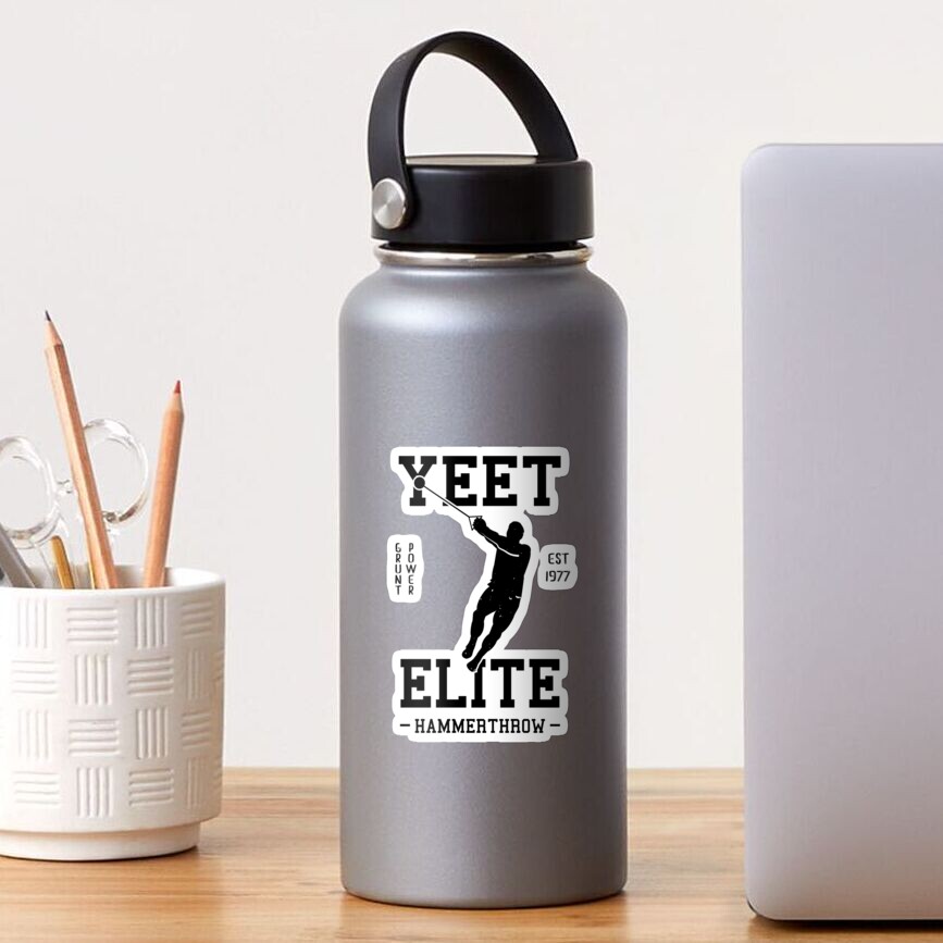 "Yeet Elite Hammer Throw Athlete Track N Field Athletics" Sticker for ...