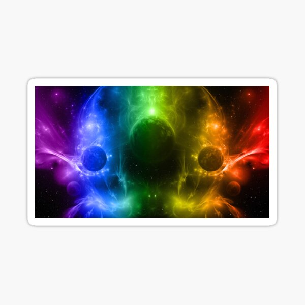 "Iridescence" Sticker for Sale by CelestaDarkide | Redbubble