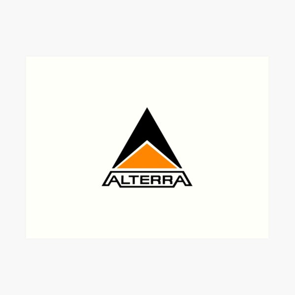 "Alterra Logo (Transparent Background)" Art Print for Sale by ...
