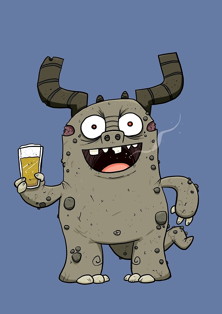"Rauch Beer Monster" by striffle | Redbubble