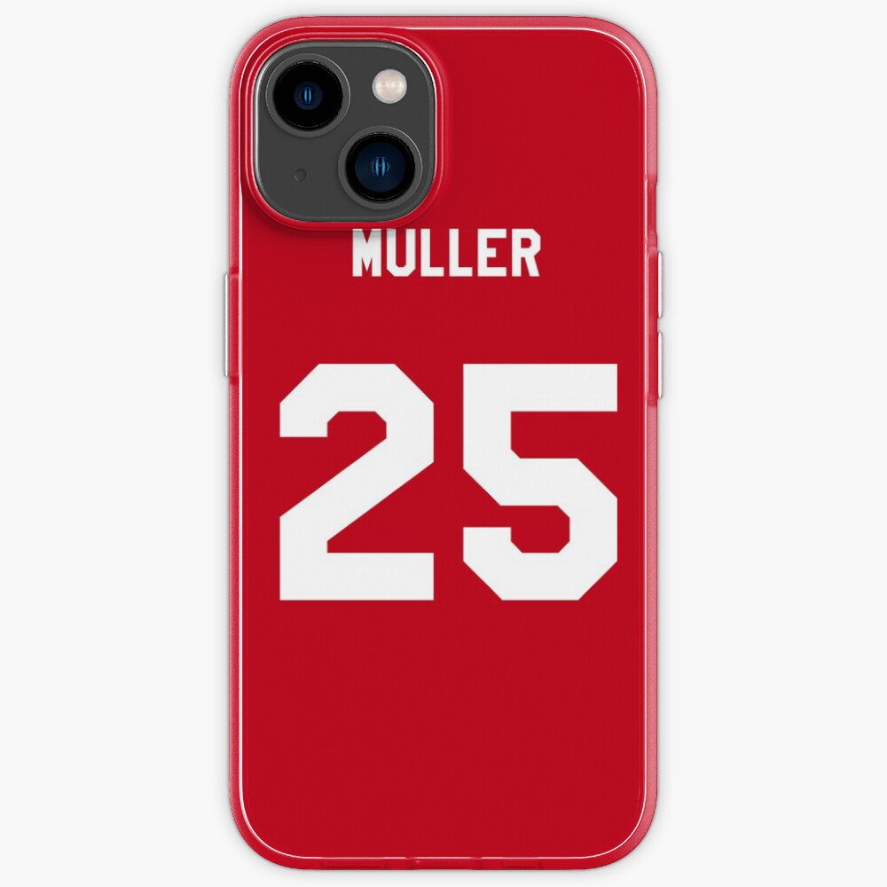 "Muller Number 25 Shirt" iPhone Case for Sale by FootballArcade | Redbubble
