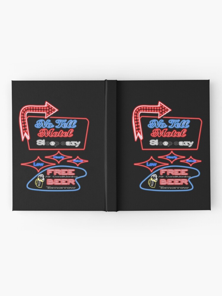 "No Tell Motel Sleazy Hotel Free Beer Hourly Rates Kitschy Neon Retro ...
