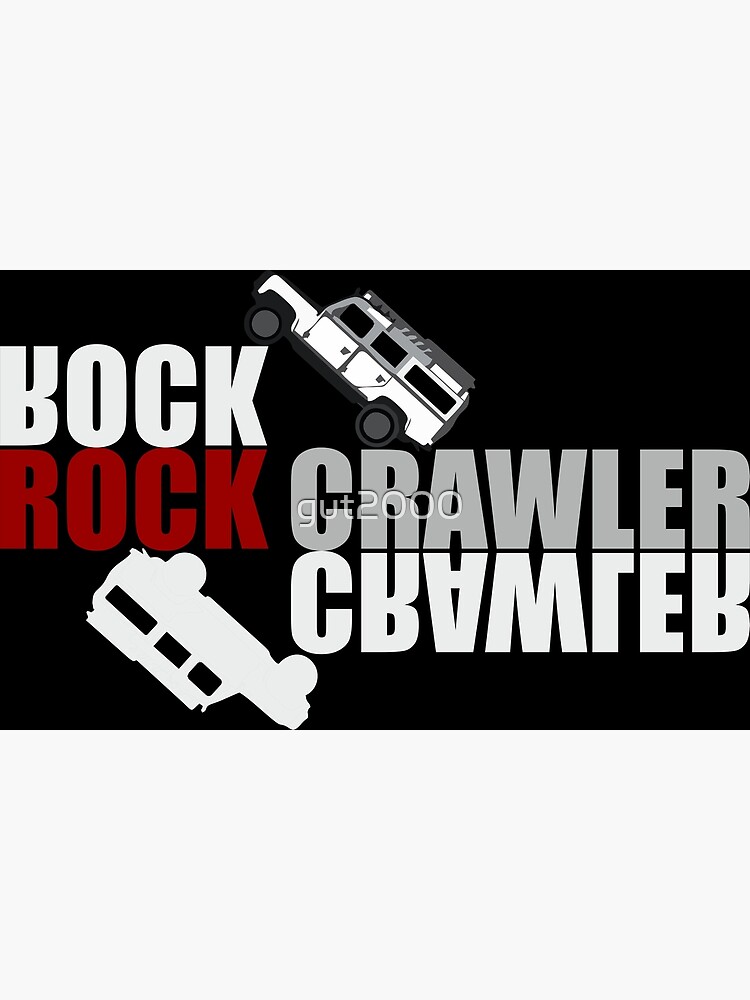 " car rock crawler or scaling rc truck off-road racing " Poster by ...