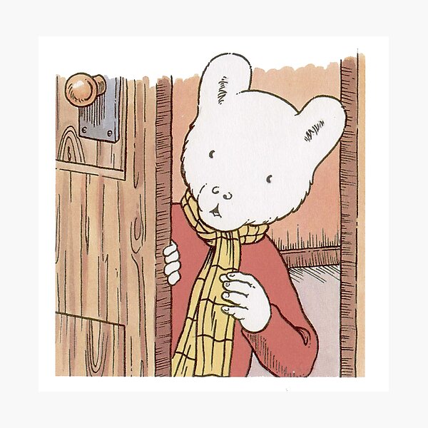 Rupert Bear Wall Art | Redbubble