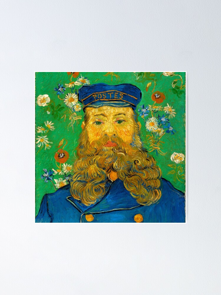 Poster « Portrait du facteur Joseph Roulin - Tableau de Vincent Van ...