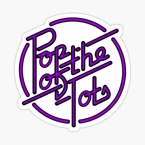 "Pop of the Tots" Sticker for Sale by SteveHClark | Redbubble