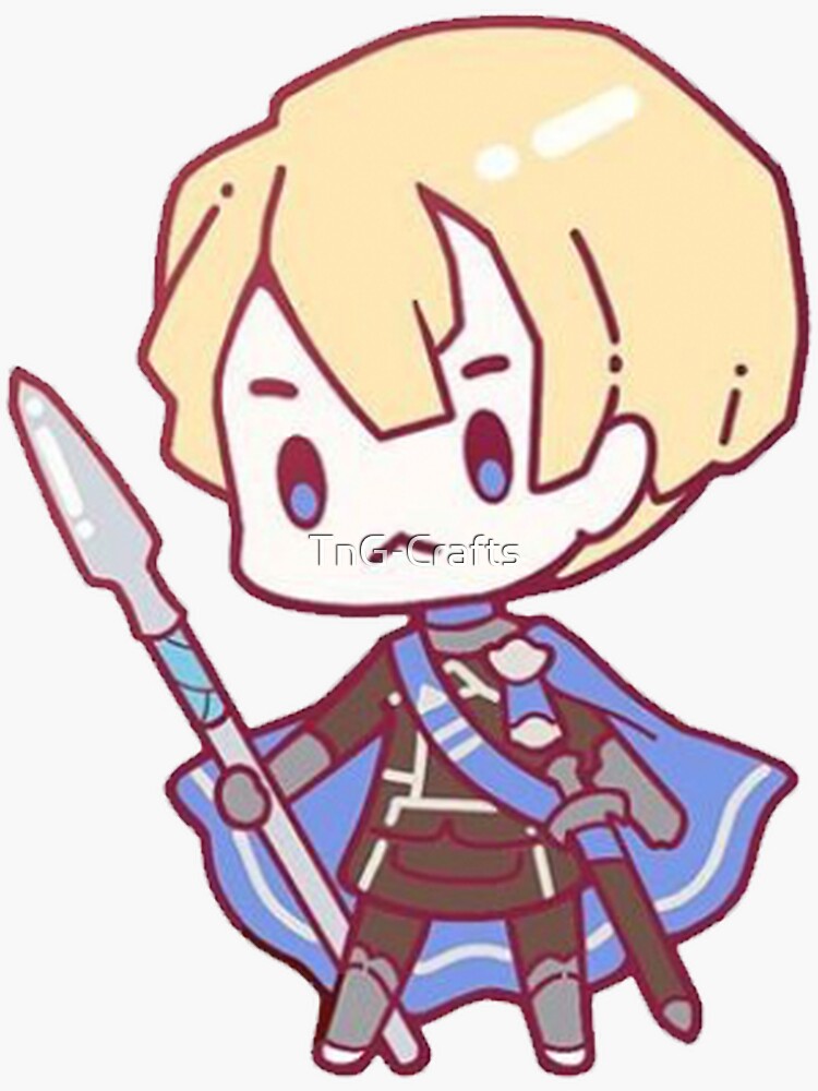 Pegatina «Dimitri Chibi Form» de TnG-Crafts | Redbubble