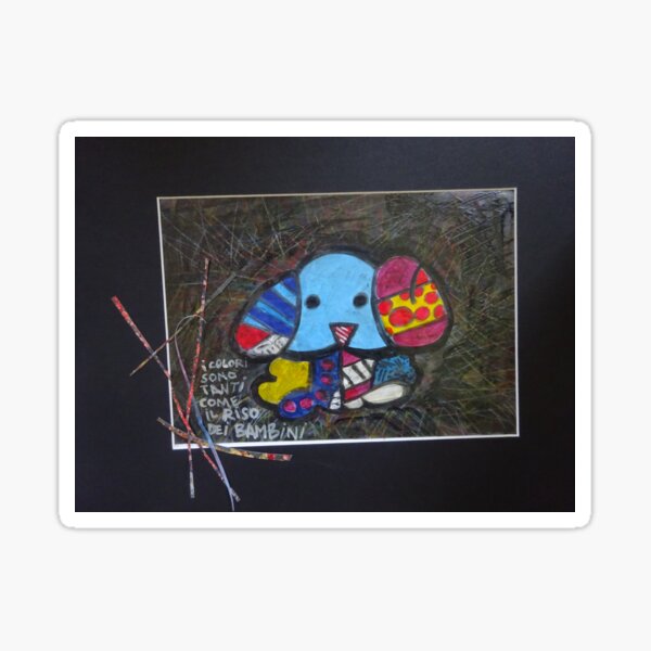 Romero Britto Stickers | Redbubble