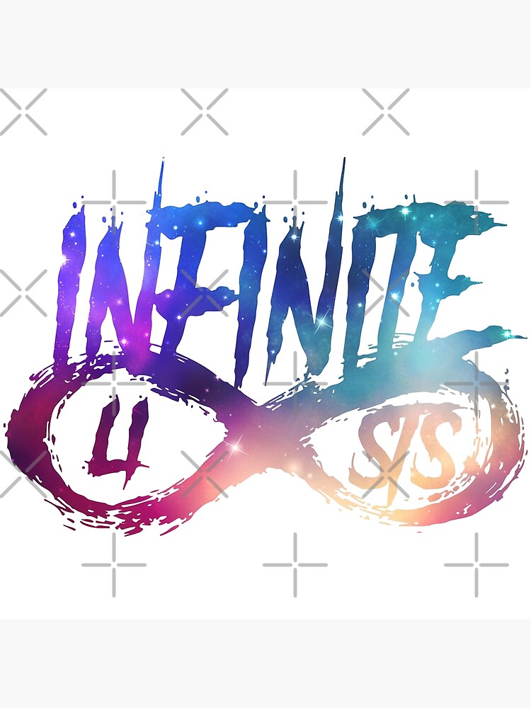 "Infinite Lists Galaxy Logo" Poster by PremiumMerch | Redbubble