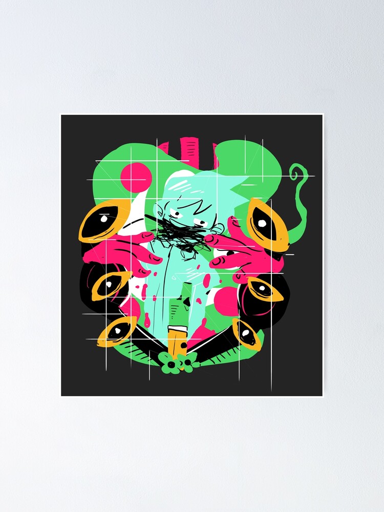 "Evil Intentions" Poster for Sale by Goombellart | Redbubble