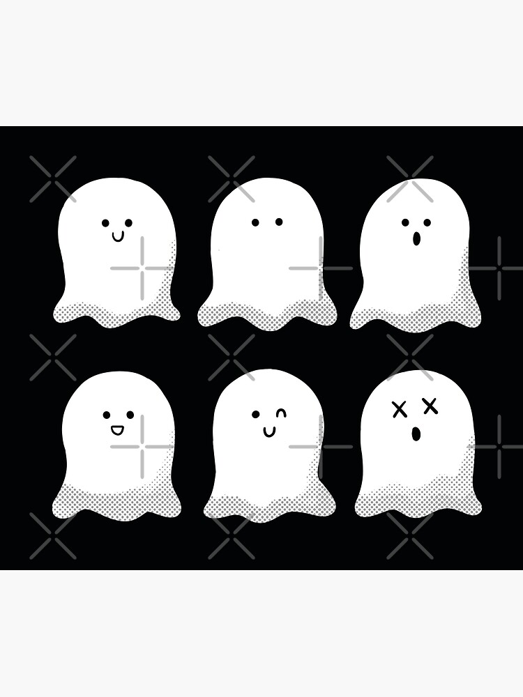 "Friendly Ghosts" Sticker for Sale by studiomootant | Redbubble
