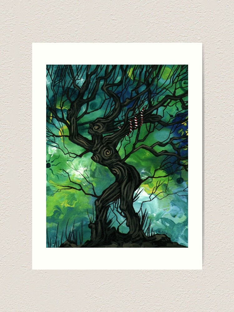 "Tree of Life Series — The Serpent" Art Print for Sale by cheriedirksen ...