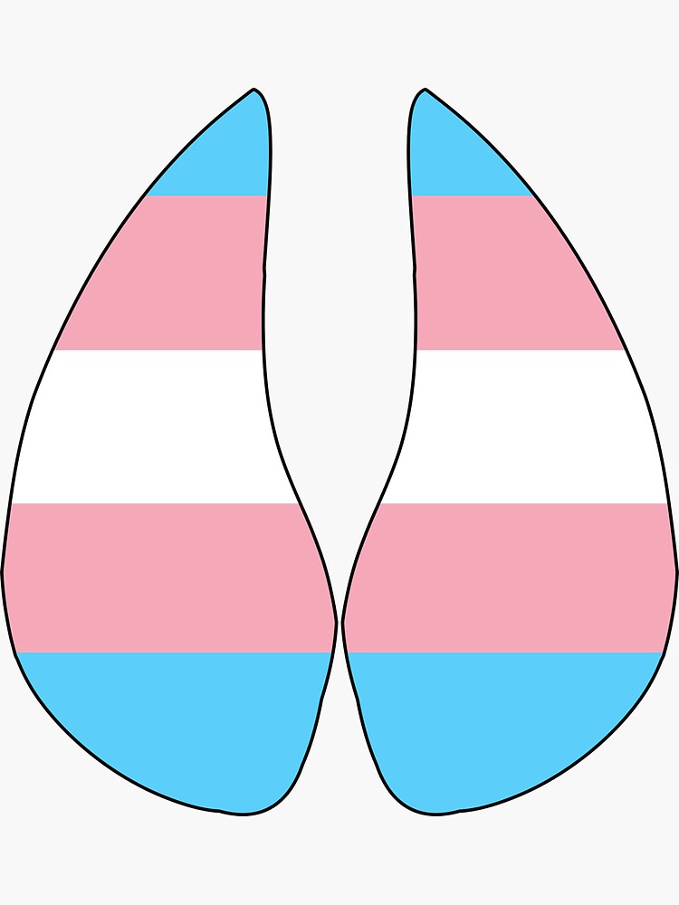 "Deer Print - Trans" Sticker for Sale by Draikinator | Redbubble