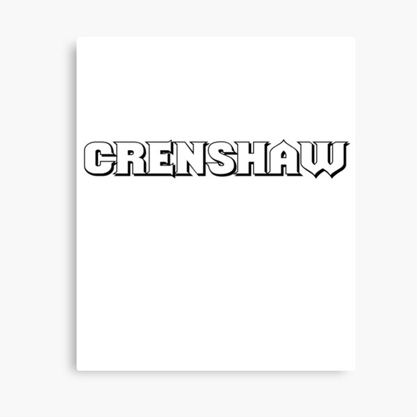 Crenshaw Canvas Prints | Redbubble