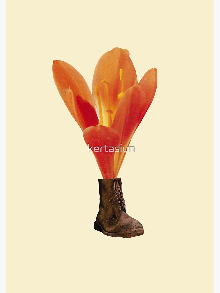 "Lily Boot" Poster for Sale by kertasiun | Redbubble