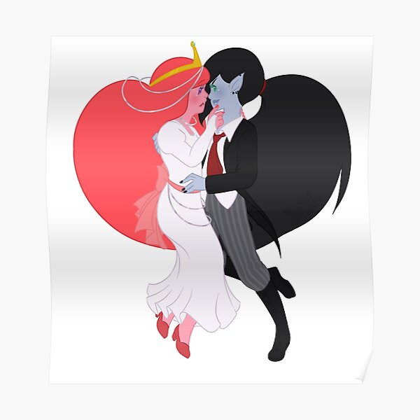 "Adventure time - Bubbline Wedding" Poster for Sale by Rabbitafy ...