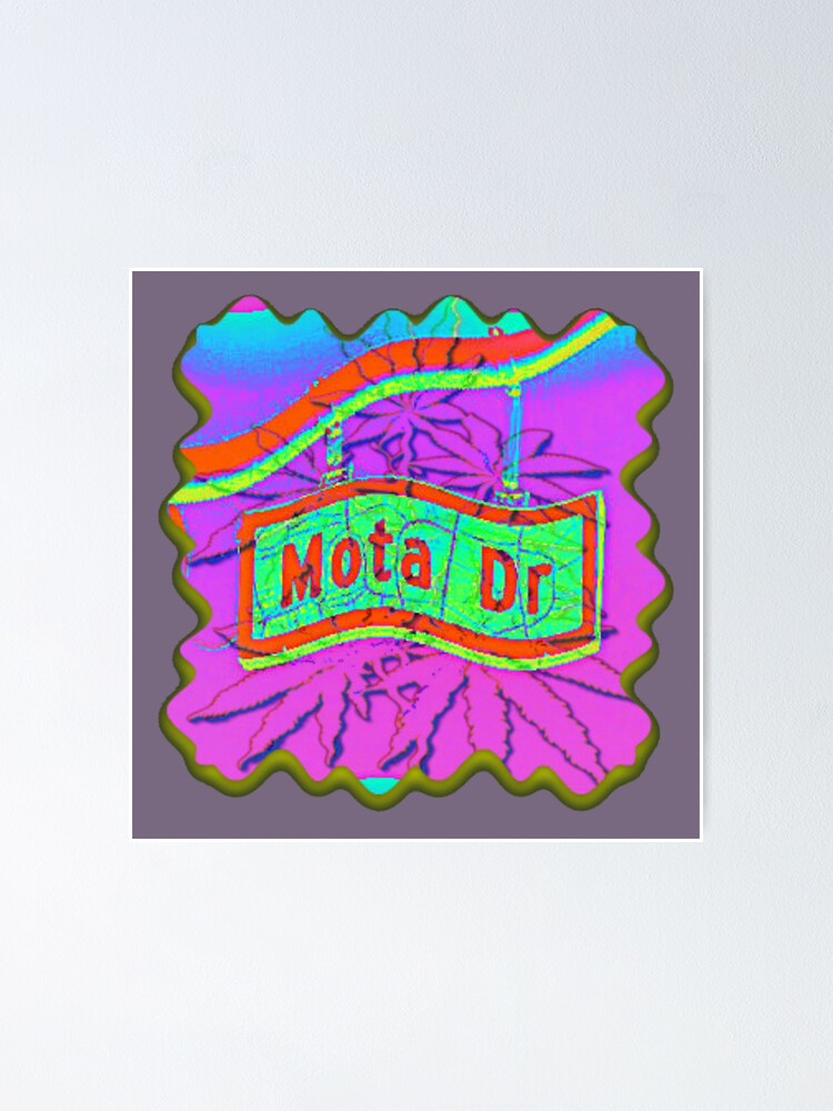 "Mota Drive" Poster by asphaltimages | Redbubble