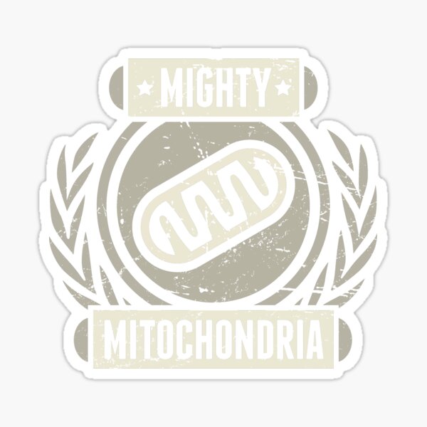 The Mighty Mitochondria Stickers | Redbubble