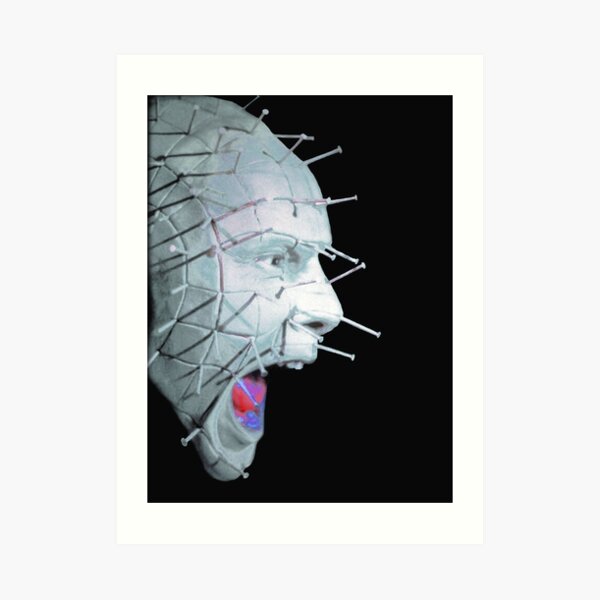 "Pinhead Scream - Hellraiser" Art Print for Sale by timtopping | Redbubble