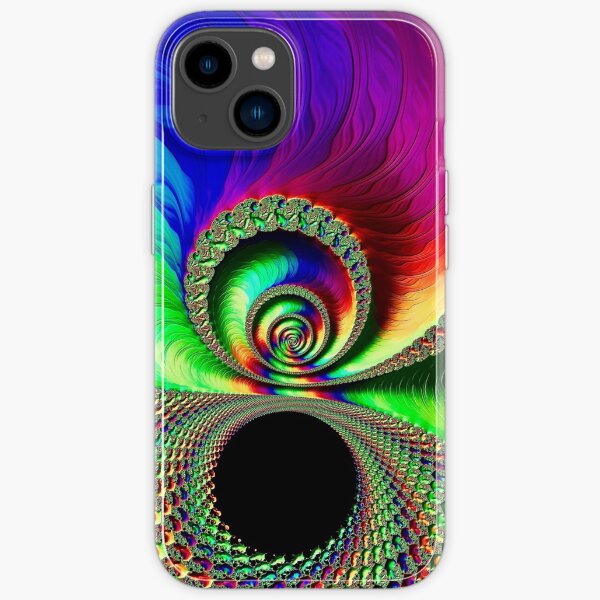 ""Fractal Vortex" " iPhone Case for Sale by Colette22 | Redbubble
