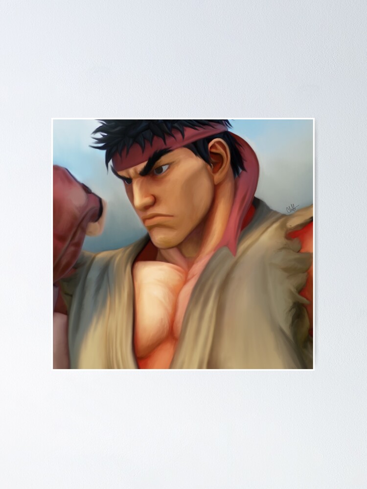 "RYU" Poster for Sale by XinaArt | Redbubble