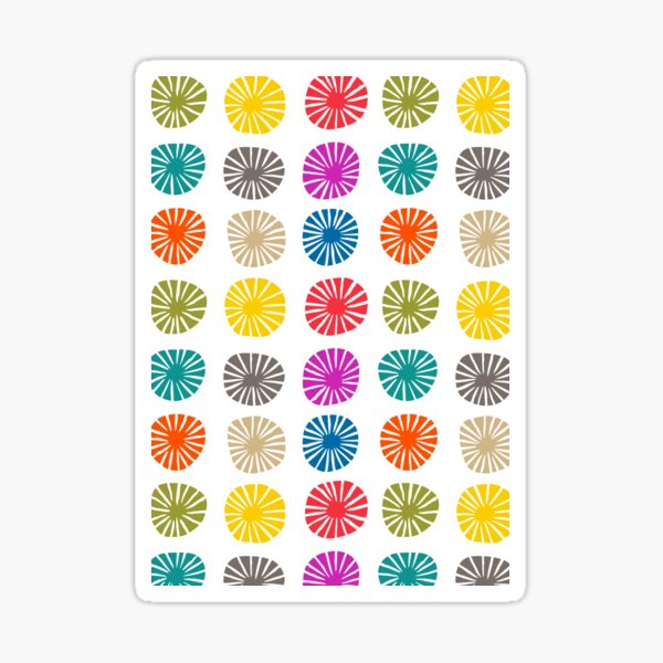 "Starburst" Sticker for Sale by andibird | Redbubble