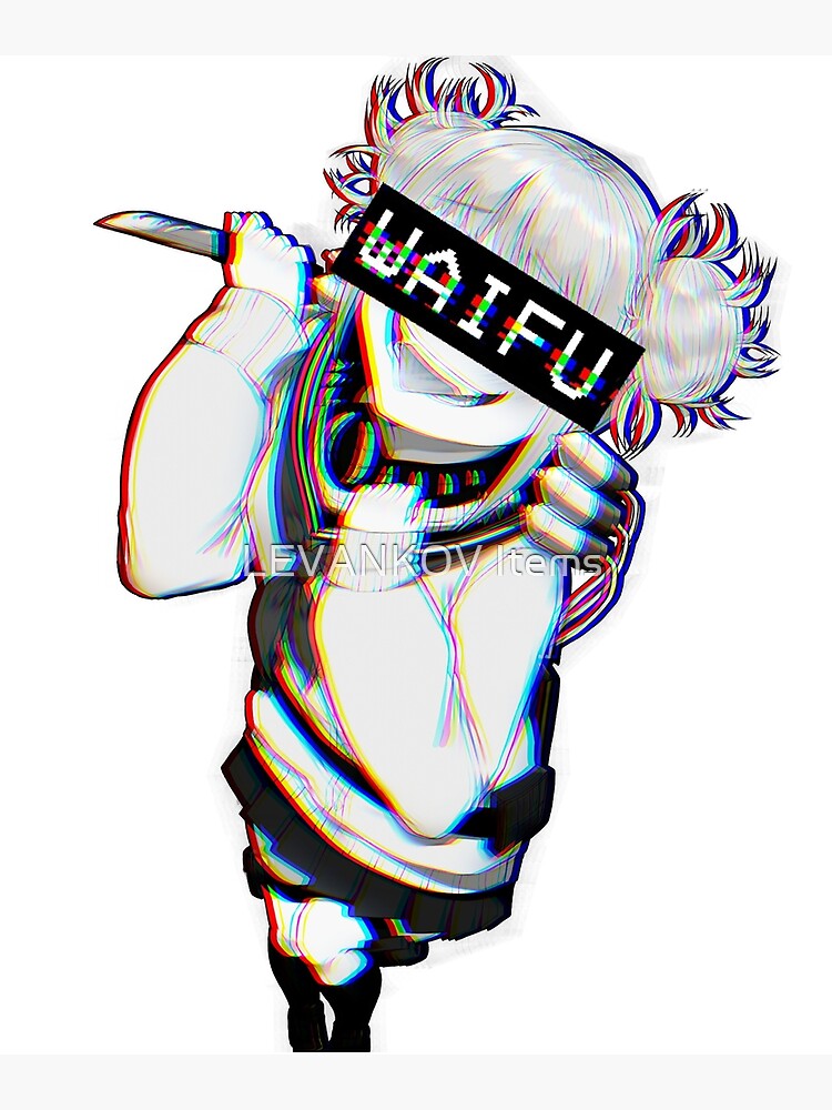 Toga Waifu Poster By Simouser Redbubble