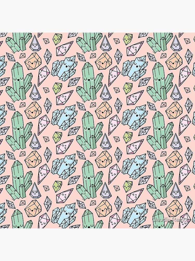 "CUTE CRYSTALS" Poster by claudiaramos | Redbubble