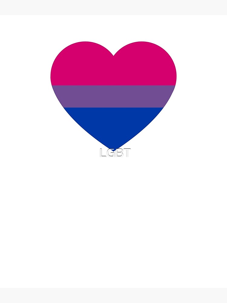 LGBT Bi Heart Card Greeting Cards Paper Love Cards etna.com.pe