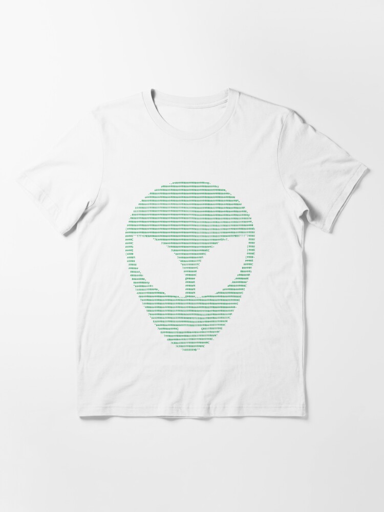 "ASCII Alien matrix Face" T-shirt for Sale by outkast-oasis | Redbubble ...