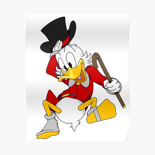 Uncle Scrooge Posters | Redbubble