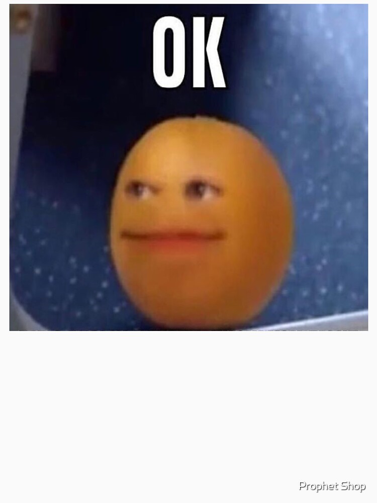 "Annoying Orange "Ok"" Essential T-Shirt for Sale by Alex Dean | Redbubble