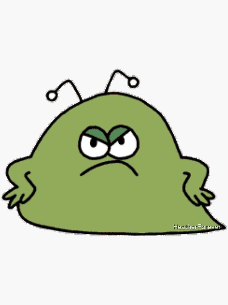 "Sluggy " Sticker for Sale by HeatherForever | Redbubble