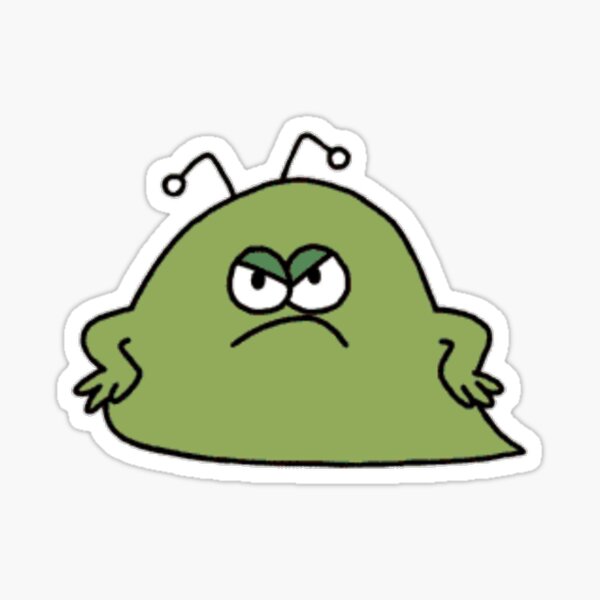 "Sluggy " Sticker for Sale by HeatherForever | Redbubble