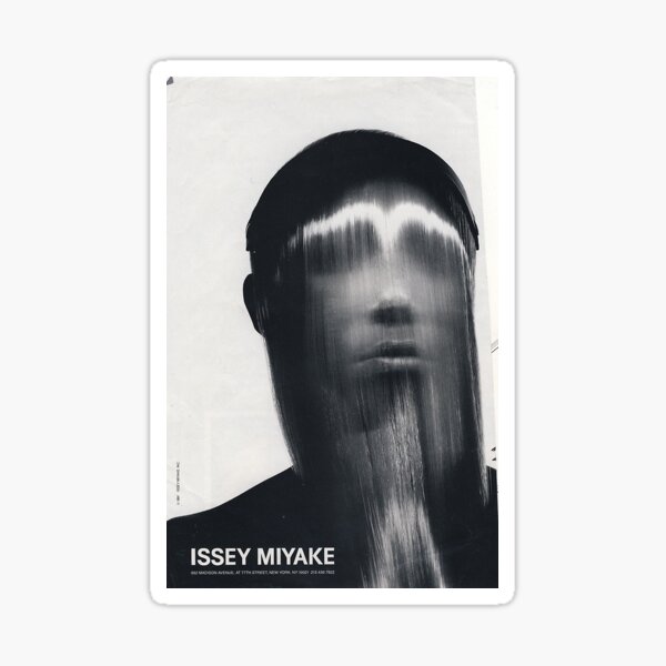 "Issey Miyake" Sticker for Sale by KarstenBauhaus | Redbubble