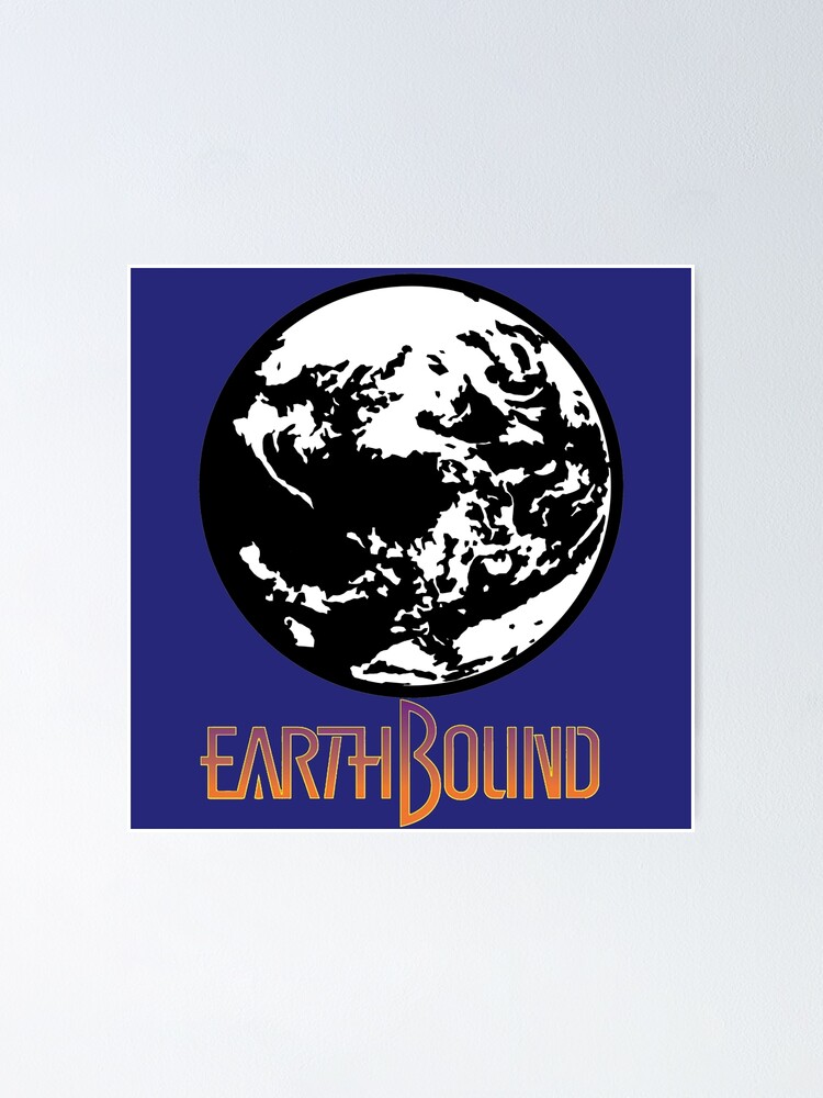 "Earthbound Logo" Poster for Sale by Indie-Blast | Redbubble