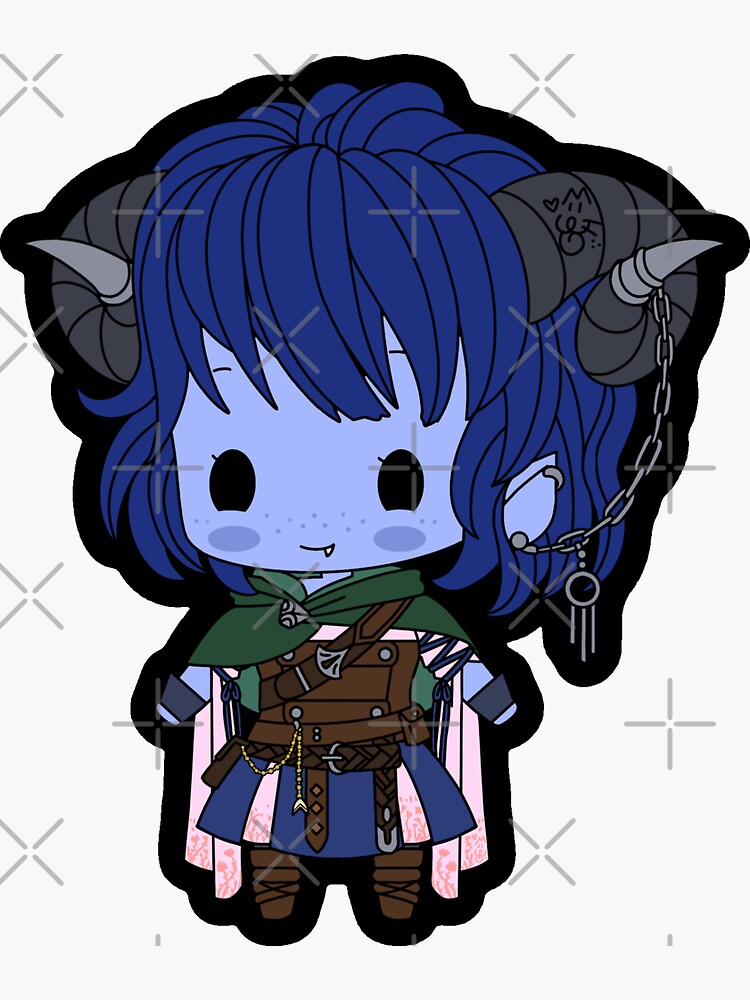 "Jester Chibi" Sticker for Sale by kingcael | Redbubble