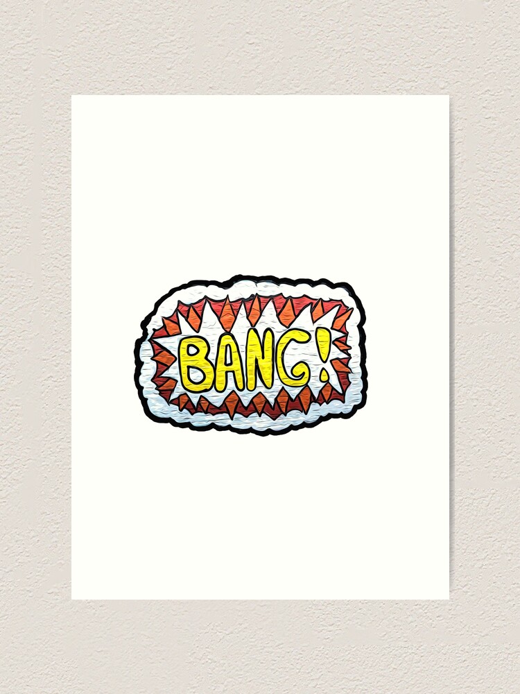 "Bang! Graffiti Street Art" Art Print for Sale by PODLizardWizard ...