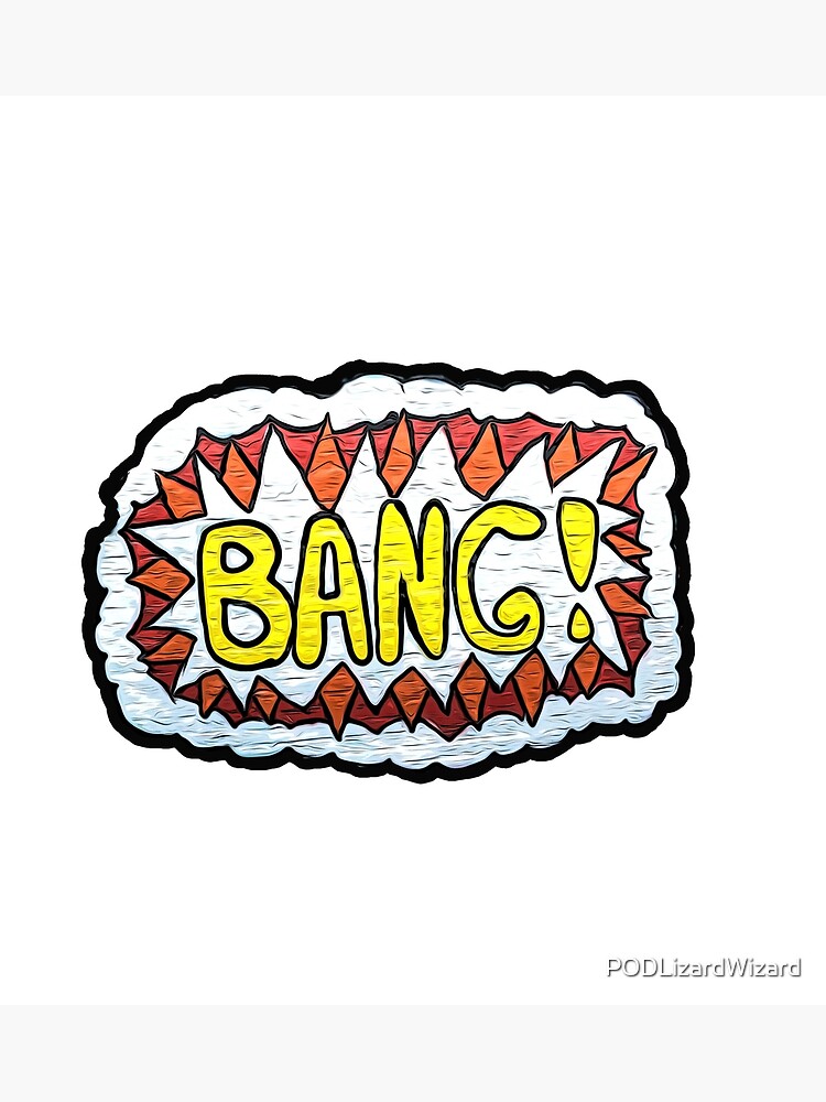 "Bang! Graffiti Street Art" Art Print for Sale by PODLizardWizard ...