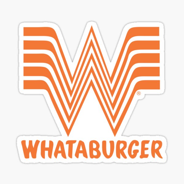 "Whataburger" Sticker for Sale by danijekara | Redbubble