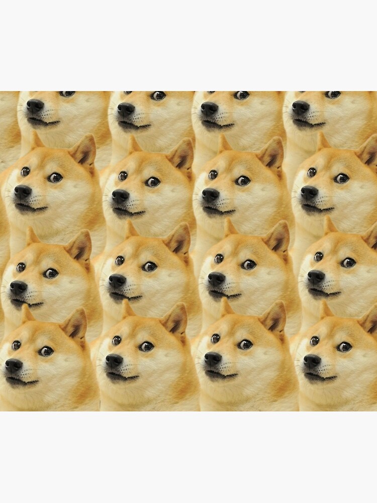 "Doge collage" Throw Blanket for Sale by EmoteBot | Redbubble