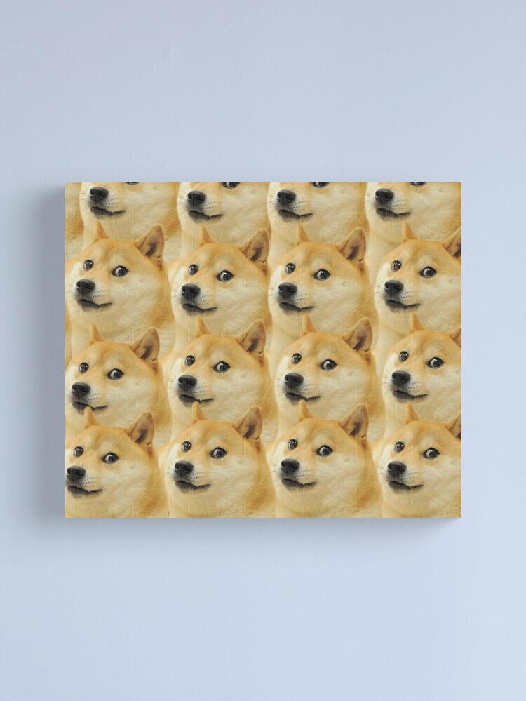 Chemise Collage Doge Who Let The Doge Out Dogecoin Posters And Art